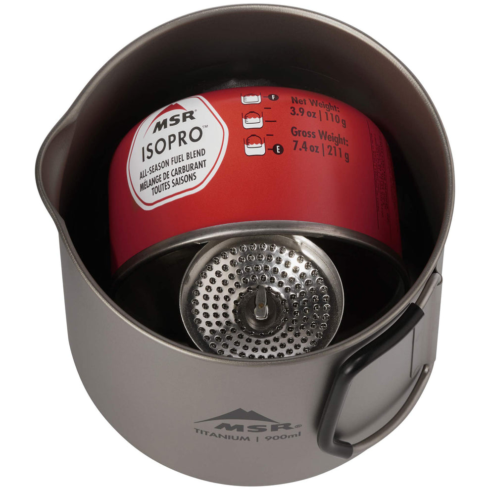 Titan™ Kettle 900mL | Ultralight 1-Person Titanium Cook Pot | MSR ...