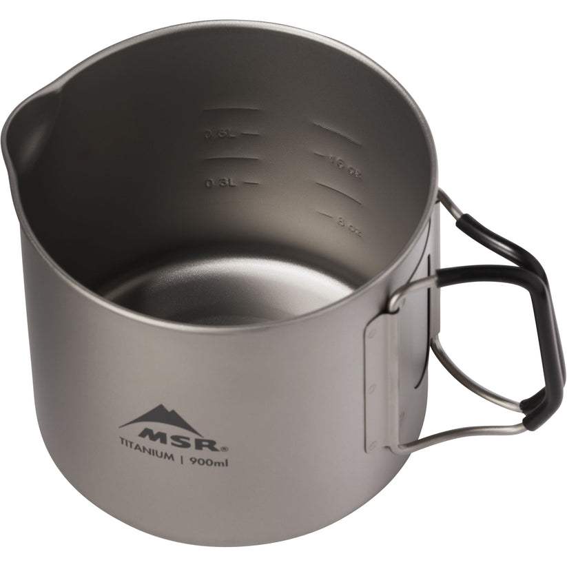 Titan Kettle 900mL | Ultralight 1-Person Titanium Cook Pot | MSR ...