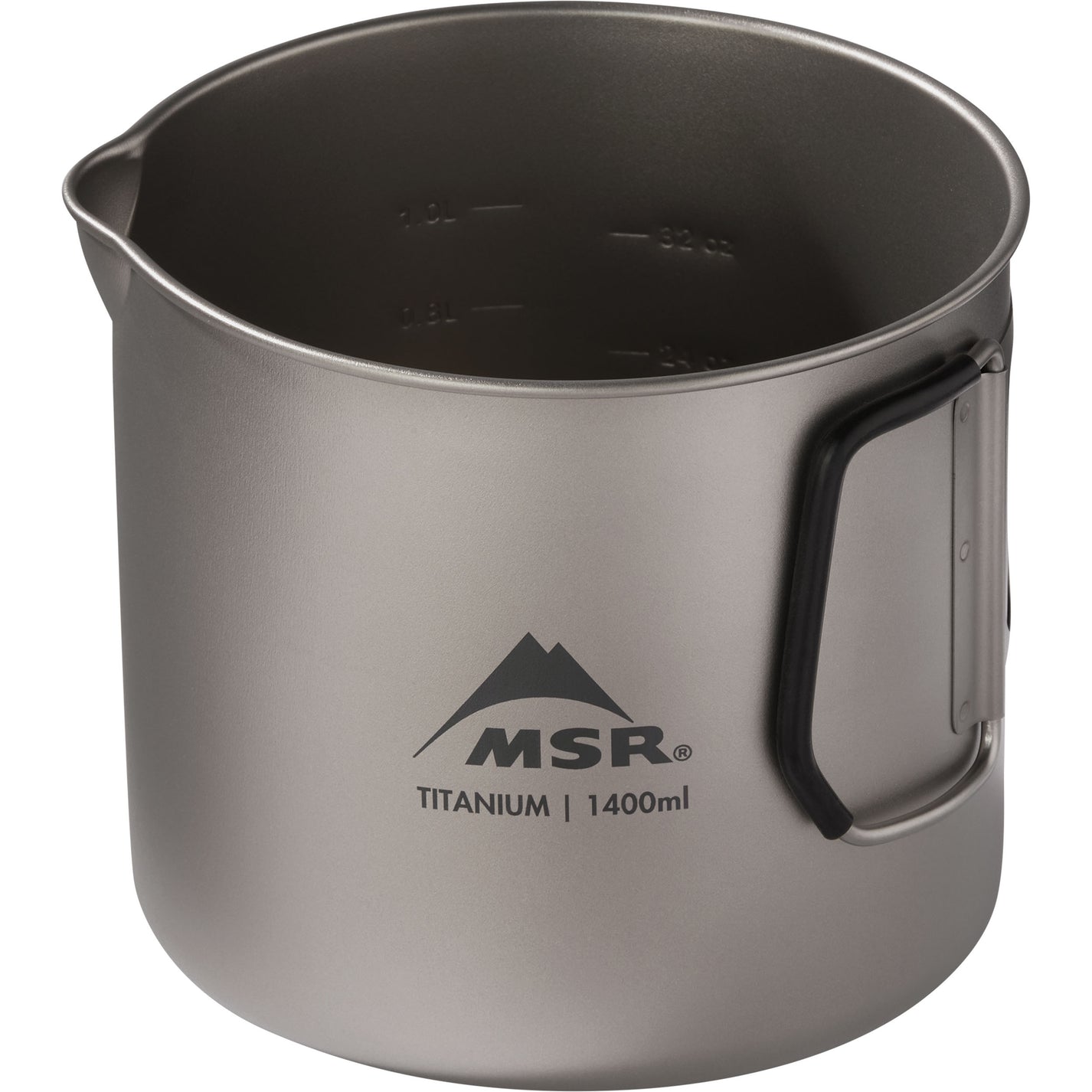 Titan Kettle 1400mL | Ultralight 2-Person Titanium Cook Pot | MSR ...