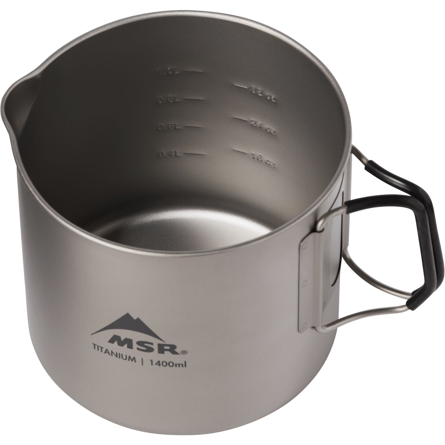 Titan Kettle 1400mL | Ultralight 2-Person Titanium Cook Pot | MSR ...