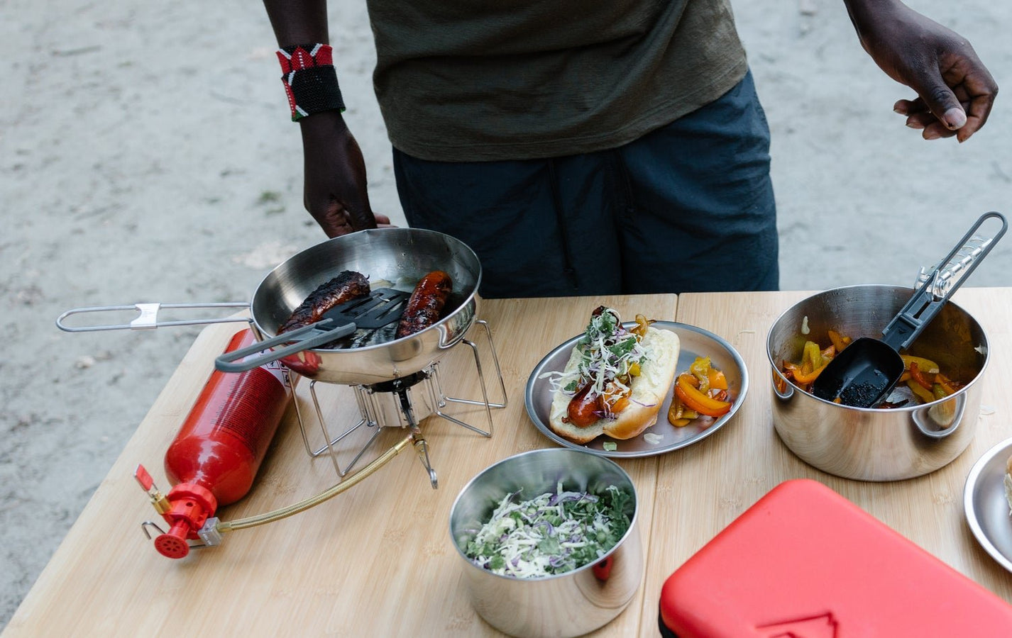 Deluxe Stainless Steel Alpine Camping Fry Pan | MSR – Cascade Designs